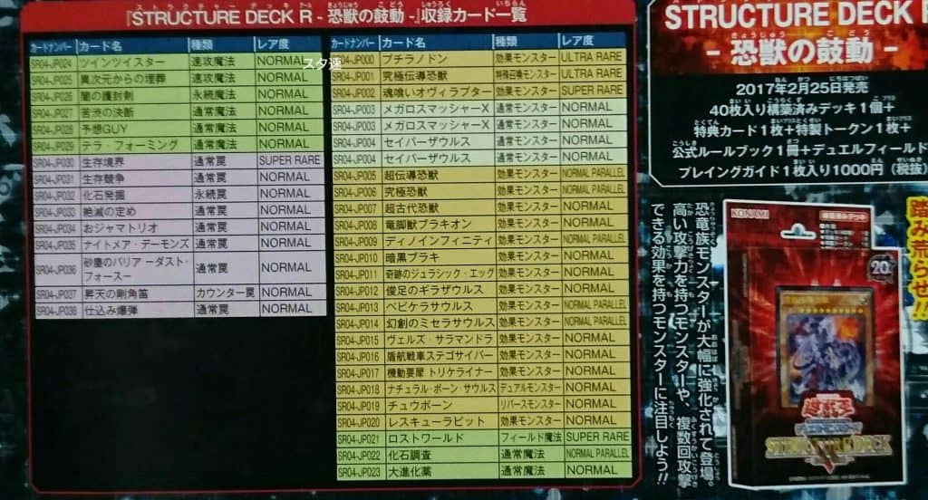 YGOrganization | [OCG] Structure Deck R 04: Full Decklists