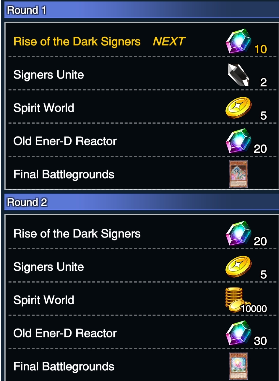 YGOrganization | [Duel Links] Duelist Chronicles 5Ds: Attack of the ...