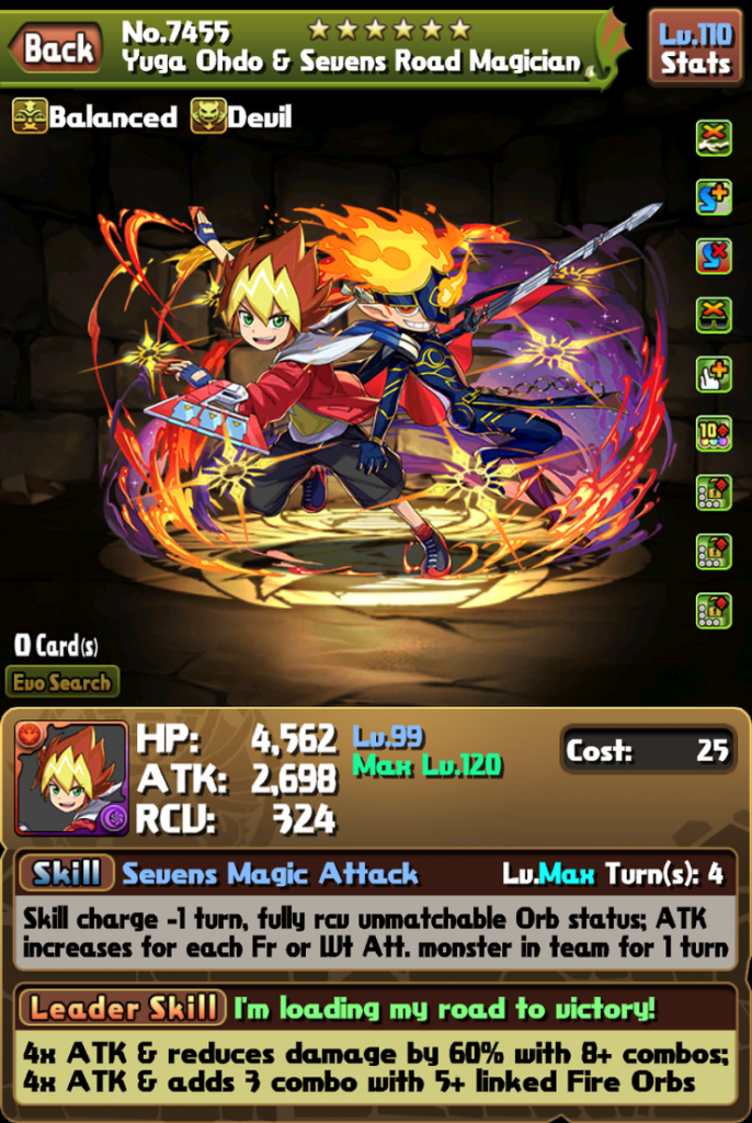 YGOrganization | Yu-Gi-Oh! SEVENS Localizations in Puzzles & Dragons