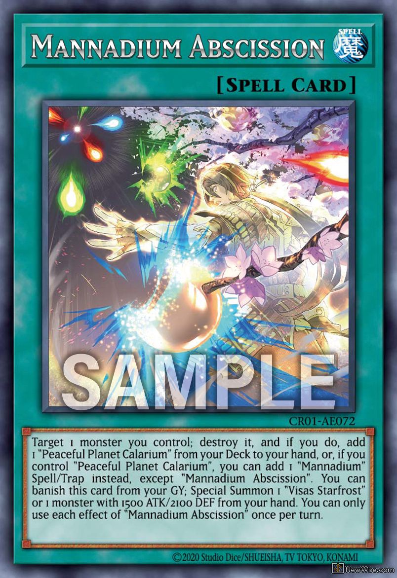 YGOrganization | Find Inner Peace With “Mannadium”! [CR01-AE]