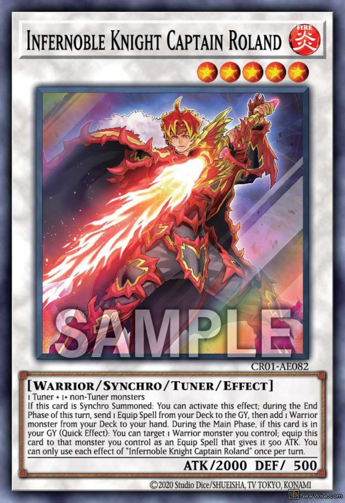 YGOrganization | Mark Out Your Own Saga With “Infernoble Knights” [CR01-AE]