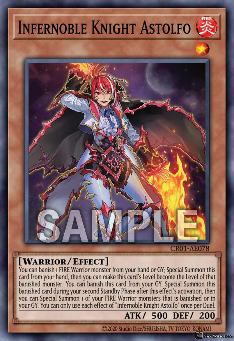 YGOrganization | Mark Out Your Own Saga With “Infernoble Knights” [CR01-AE]