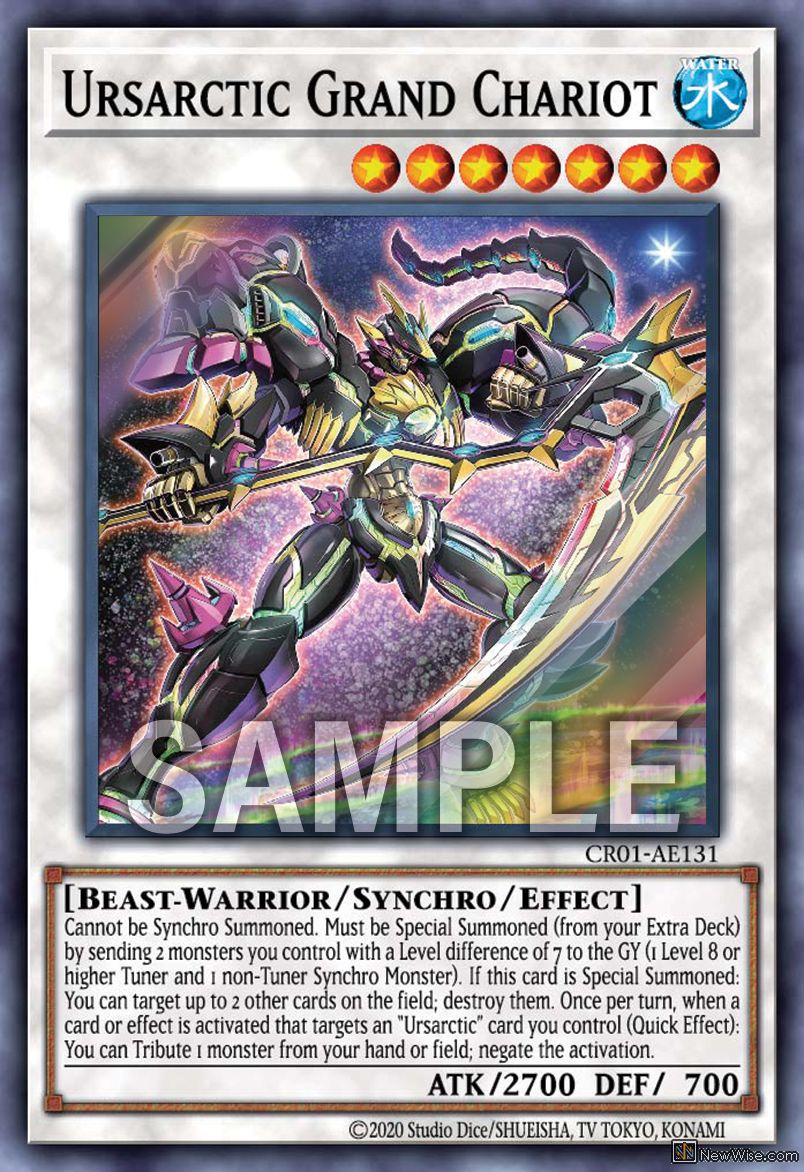 YGOrganization | “Scareclaw” and “Ursarctic” Cards Confirmed [CR01-AE]