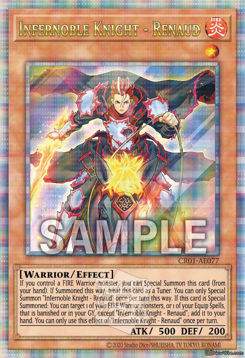 YGOrganization | Mark Out Your Own Saga With “Infernoble Knights” [CR01-AE]