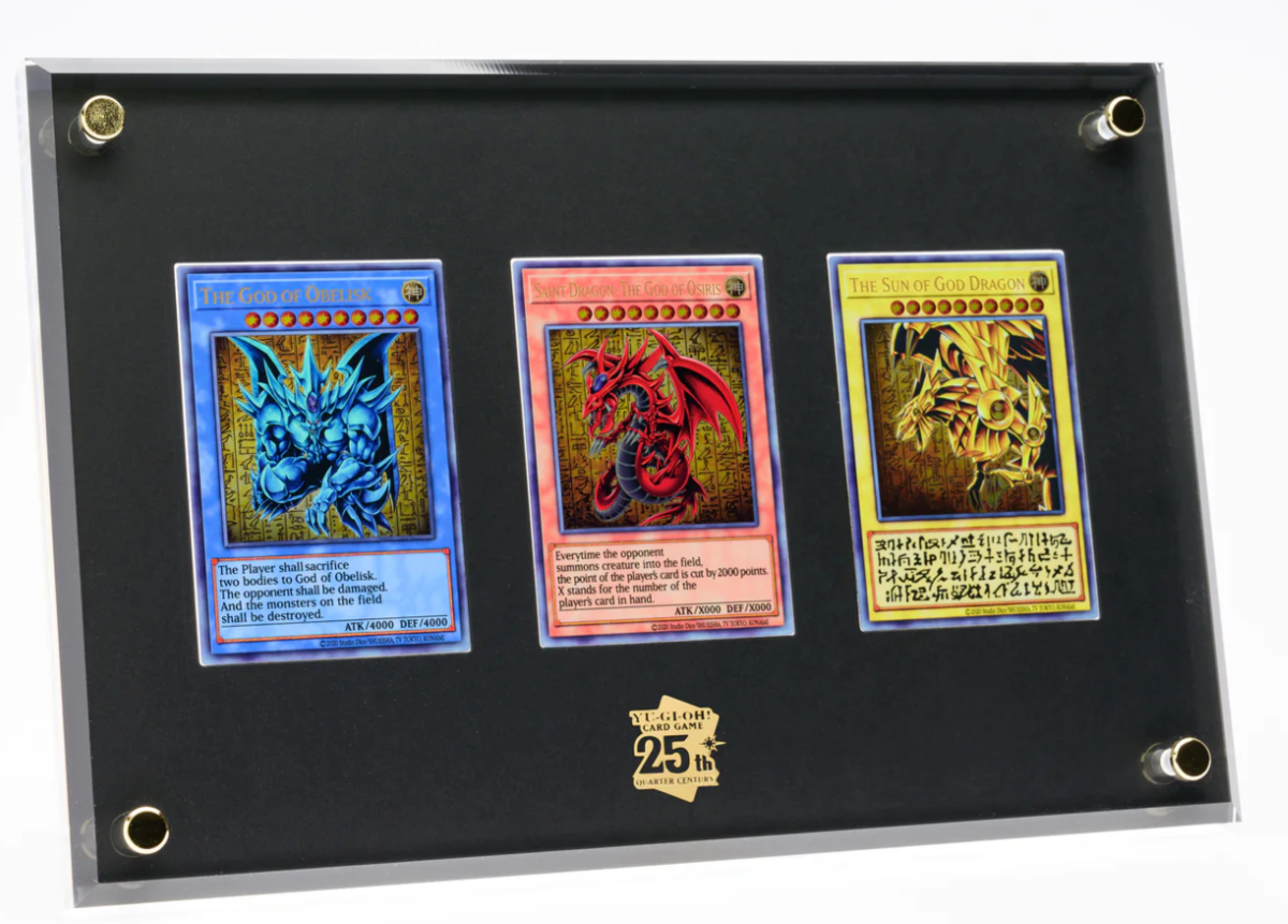 YGOrganization | Stainless Steel Egyptian God Cards