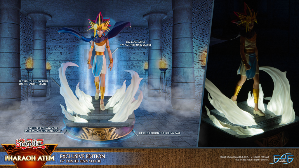 YGOrganization | [MERCHANDISE] First 4 Figures Pharaoh Atem statues