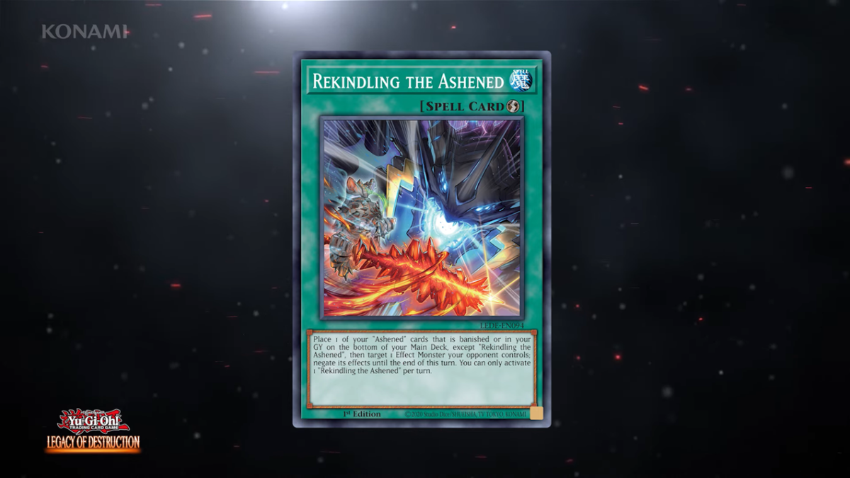 YGOrganization | The “Ashened” Await At The End Of Fire… [LEDE-EN]