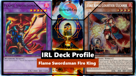 YGOrganization | CDP: Flame Swordsman Fire King, IRL Edition