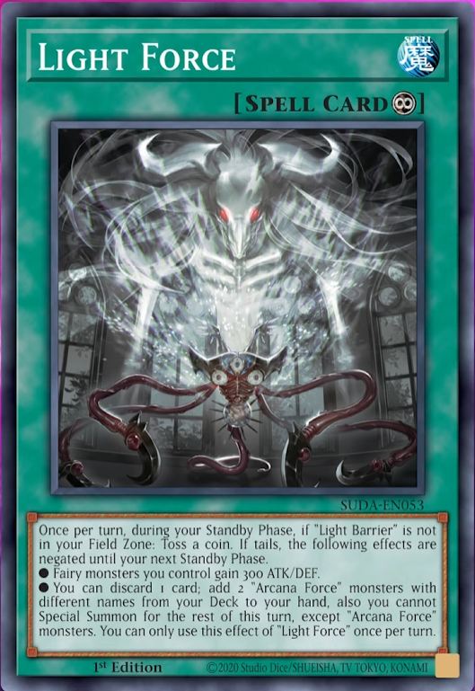 YGOrganization | Release Your True Power With “Tenyi” and “Arcana Force ...