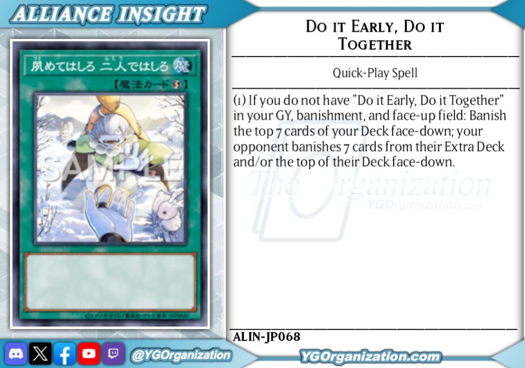 YGOrganization | The Remaining Cards [ALIN]