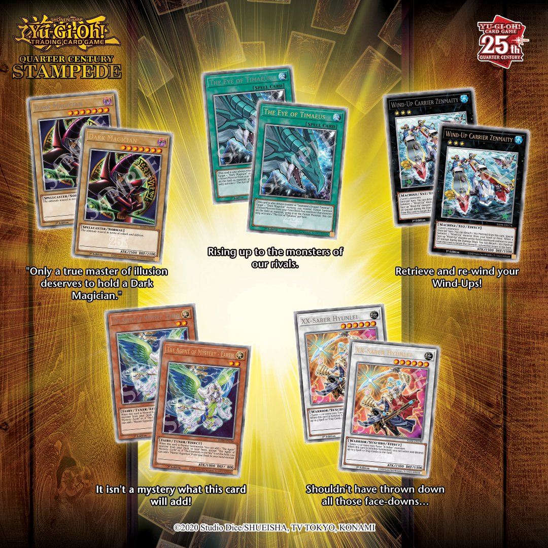 YGOrganization | [TCG] Quarter Century Stampede Nostalgia Reprints