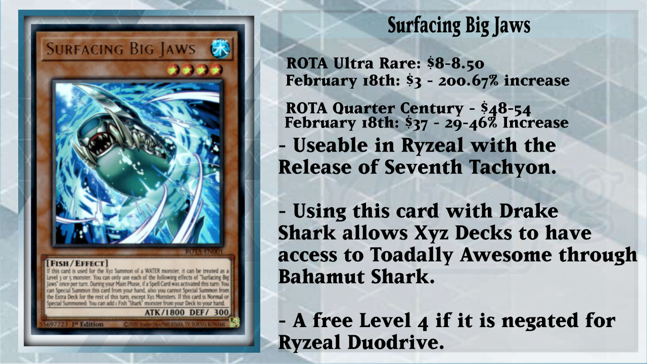 YGOrganization | MW: Surfacing Techs For The New And Upcoming Format