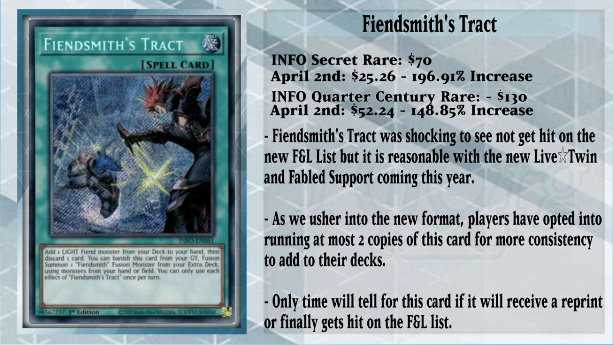 YGOrganization | MW: Fiendsmith Becomes The Best Engine… But… There Is ...