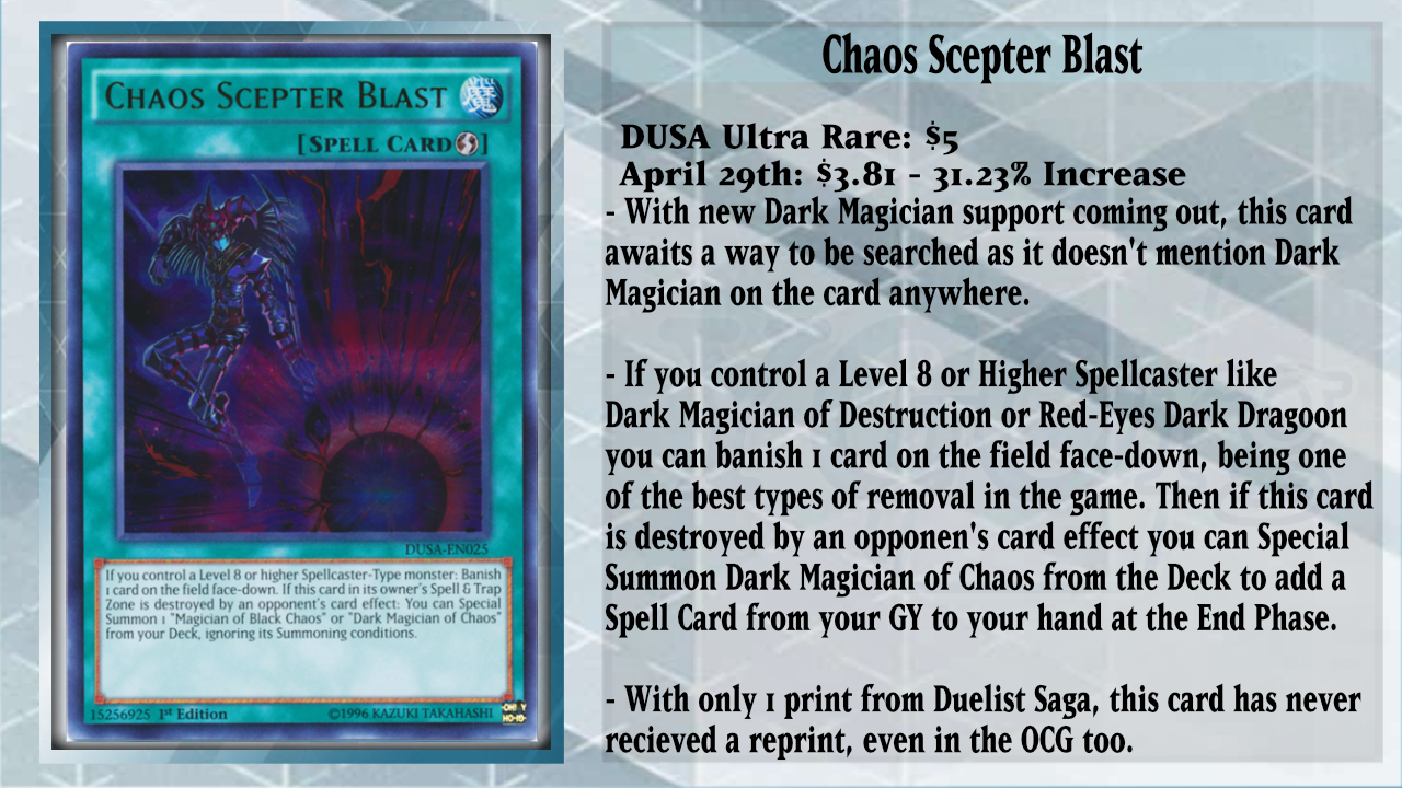 YGOrganization | MW: Classic And Old Techs Return to Take On The Meta