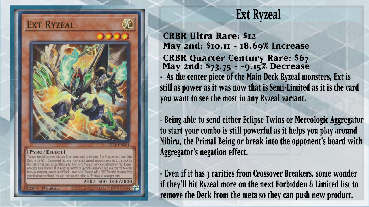 YGOrganization | MW: Major Meta Impacts For Newer And Returning Themes