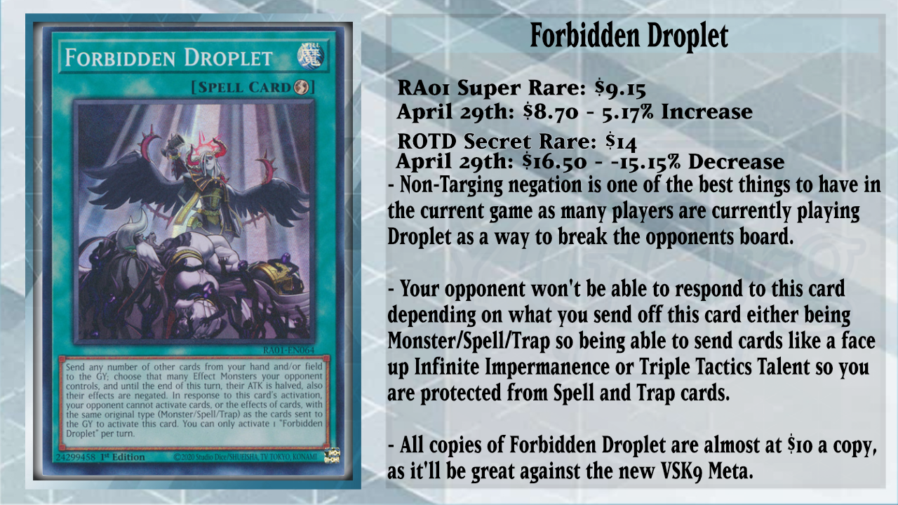 YGOrganization | MW: Classic And Old Techs Return to Take On The Meta