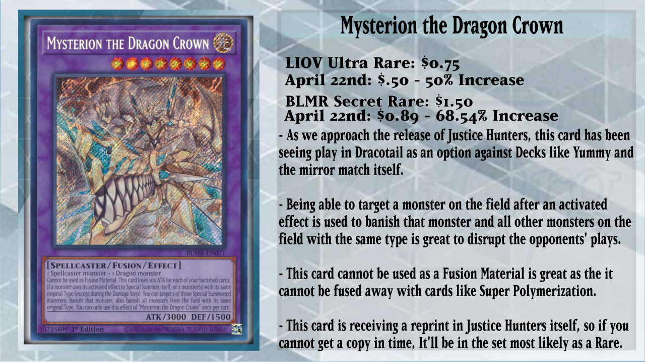 YGOrganization | MW: The New Upcoming Format Techs that Keep On Teching