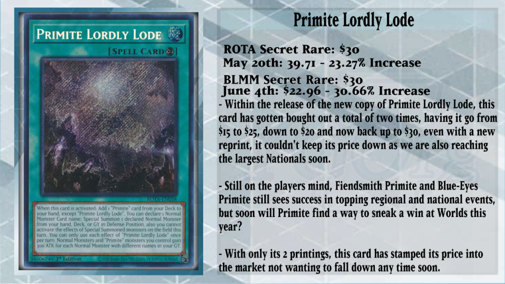 YGOrganization | [MW] Hidden and Secret Techs Through The Rose Garden