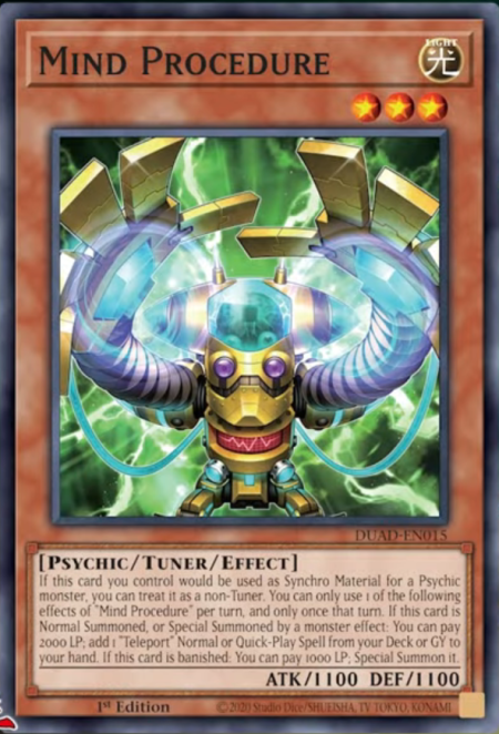 YGOrganization | Duelist’s Advance Set Introduction: Banish Psychic [DUAD-EN]