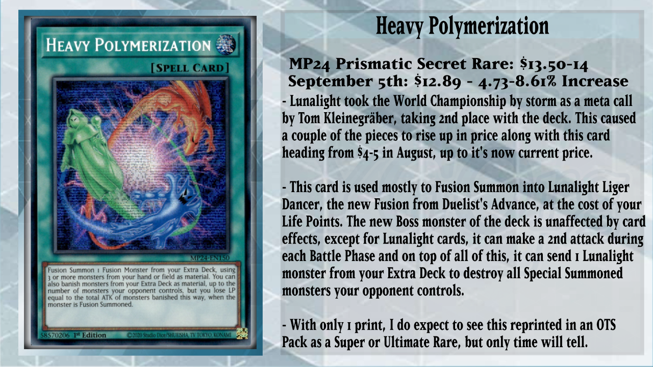 YGOrganization | [MW] Surprising Techs In The Meta And More Mega Tin Surprises